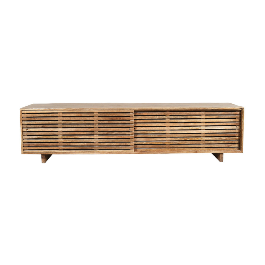 Buy Leo Modern 180 cm Entertainment Slide Door TV Unit Stand Online