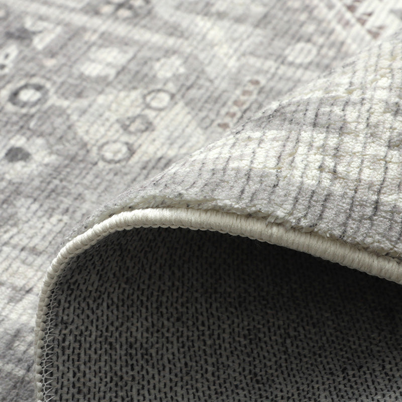 Buy Lagos Grey Machine Washable Non Slip Kitchen Mat Online